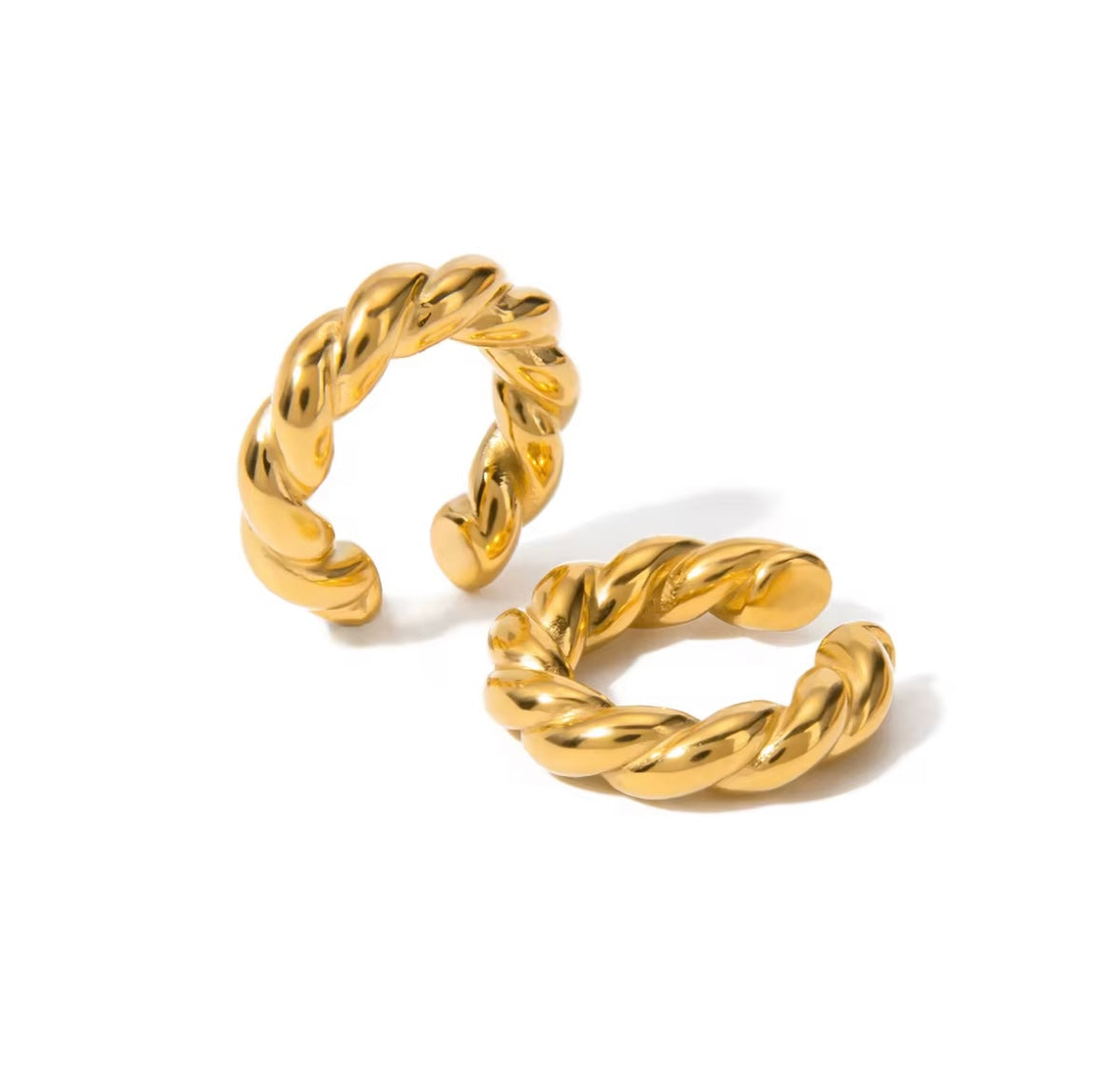 Chunky Twisted Ear Cuff – Carola Lola
